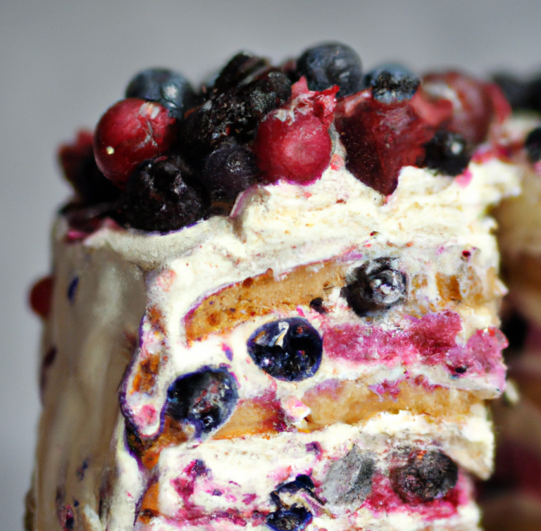 Berry Chantilly Cake - The Salty Epicurean