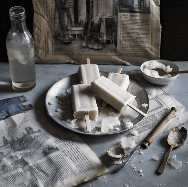 London Fog Popsicles - The Salty Epicurean