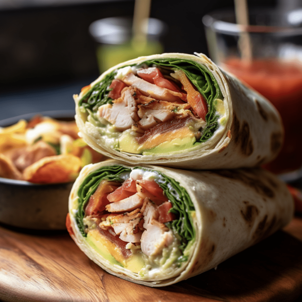 California Club Wrap - The Salty Epicurean