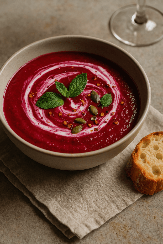 Velvety Beetroot & Citrus Soup - The Salty Epicurean